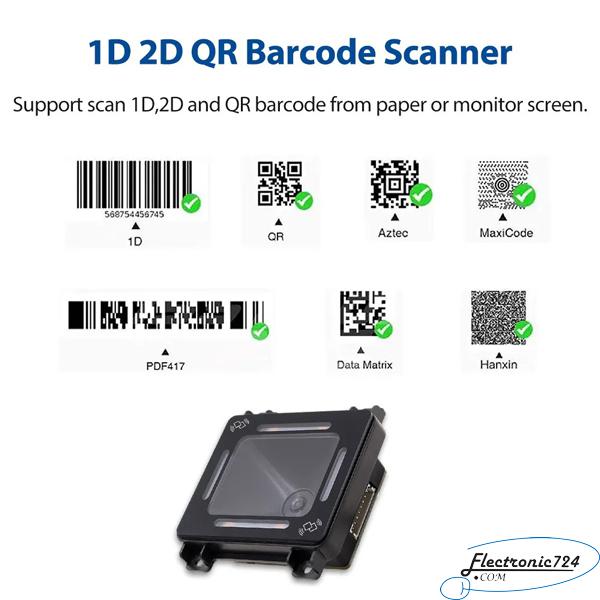 خرید ماژول اسکنر EP8280-NFC 1D 2D QR Barcode Scanner
